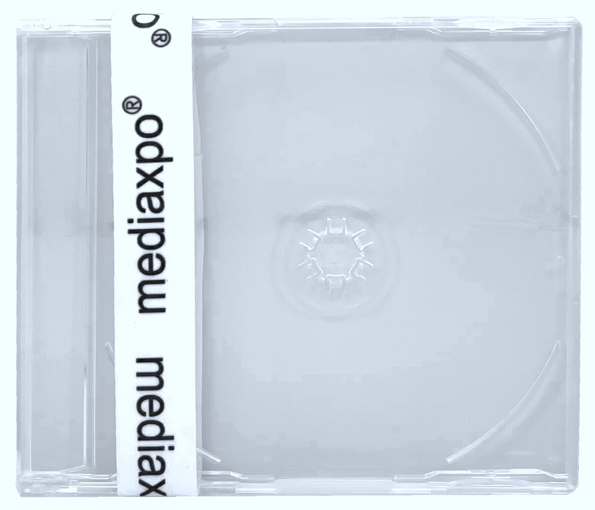 SLIM Import CD-5 Maxi SUPER Clear CD Jewel Cases J Card European 7.2mm ...