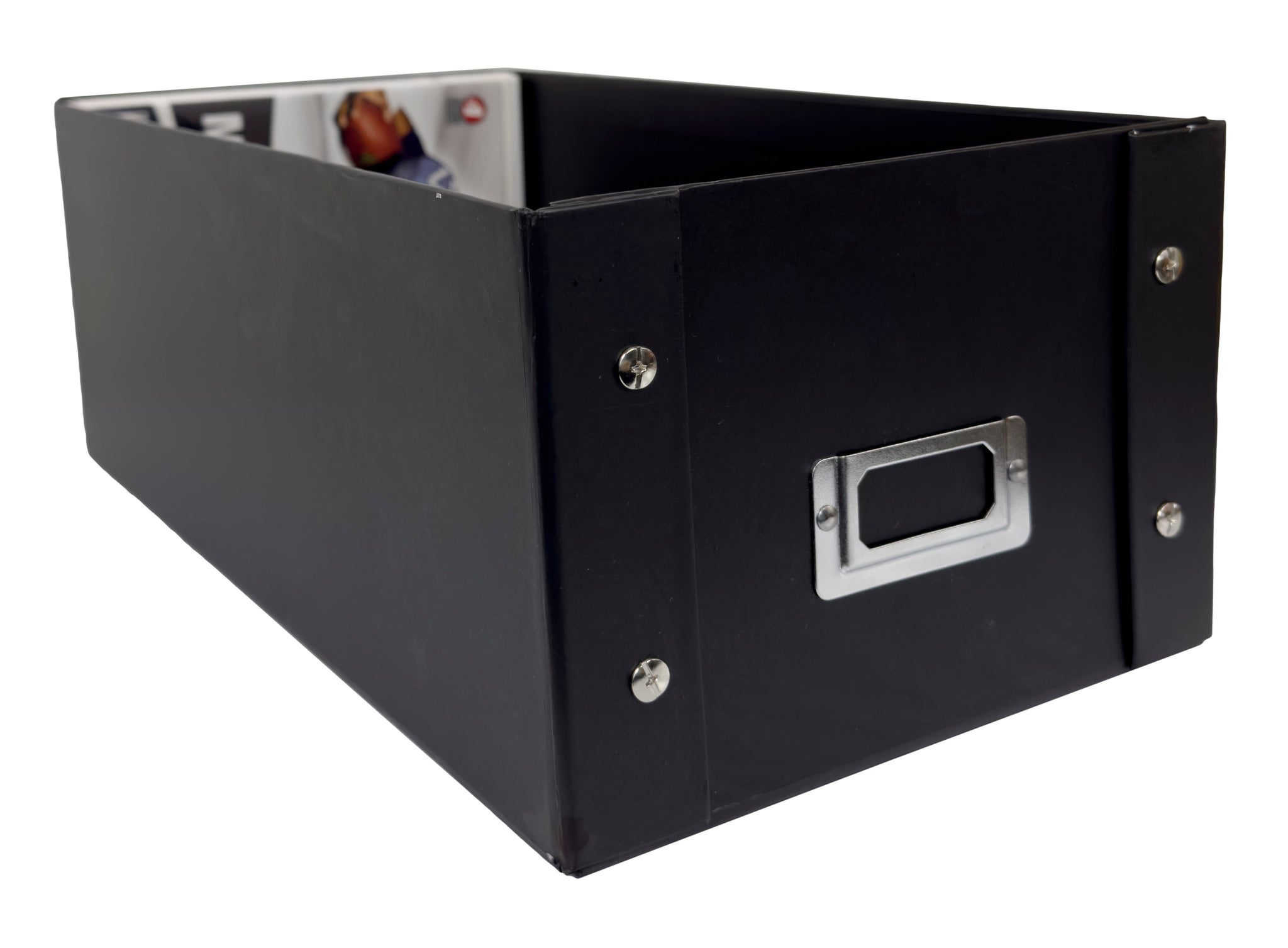 CheckOutStore Black DVD Cases Storage Box (Holds 25 Cases ...