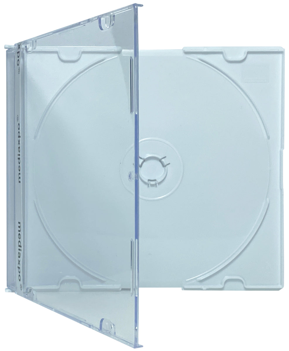 SLIM WHITE Color CD Jewel Cases – CheckOutStore.com