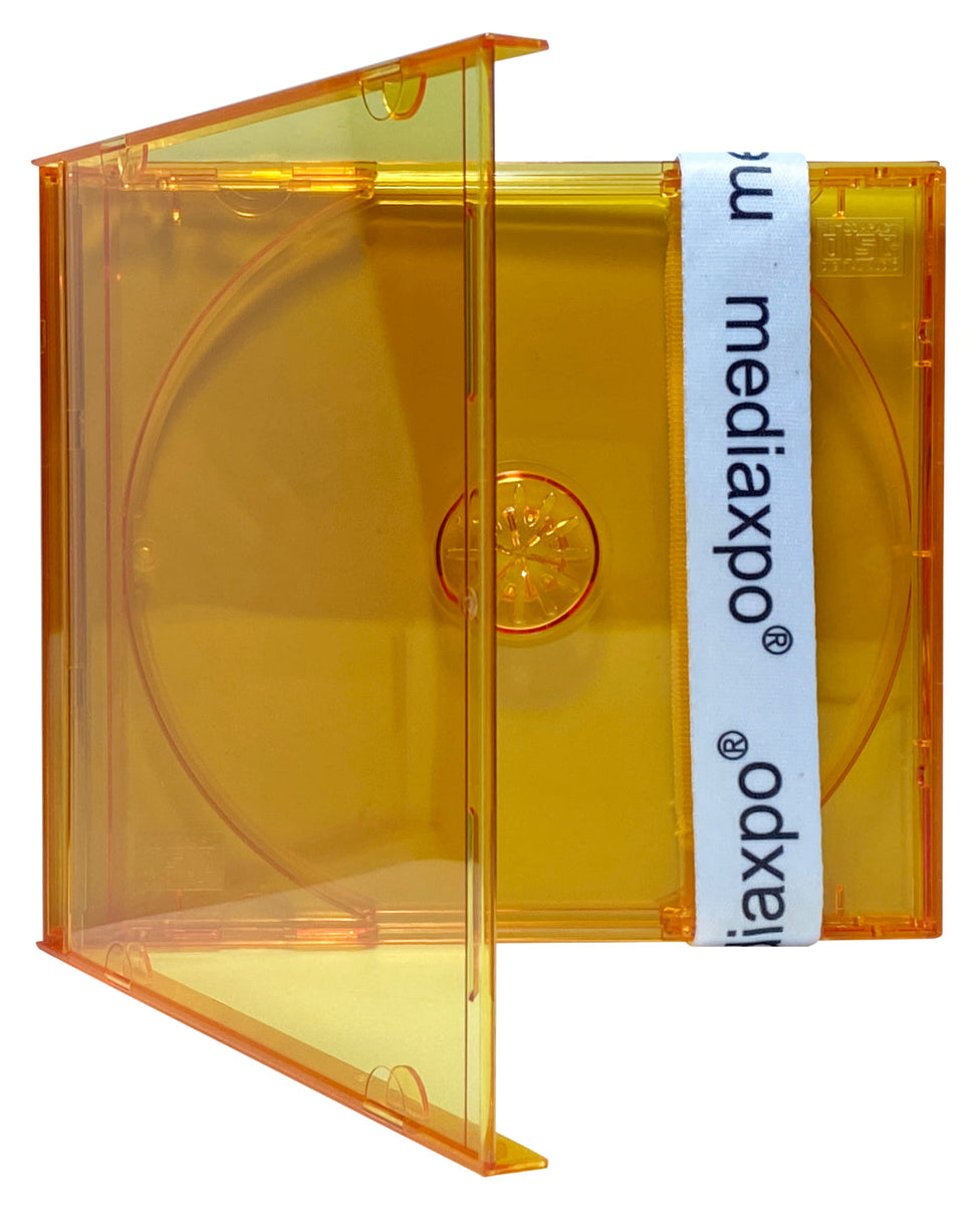 STANDARD Assorted Clear Color CD Jewel Case – CheckOutStore.com