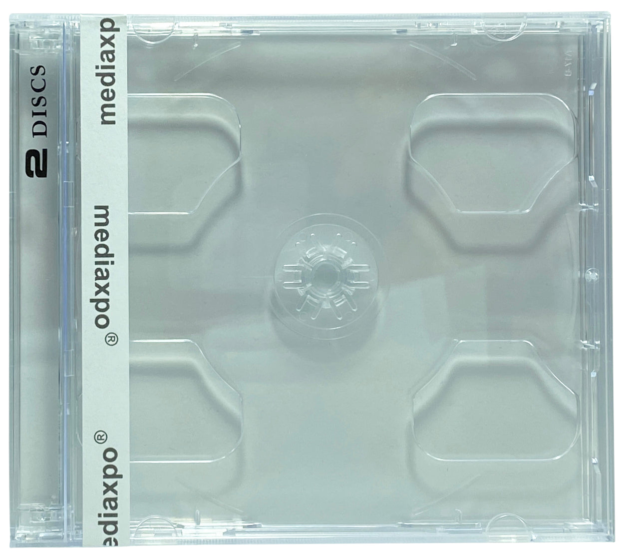 STANDARD Smart Tray Double CD Jewel Case – CheckOutStore.com