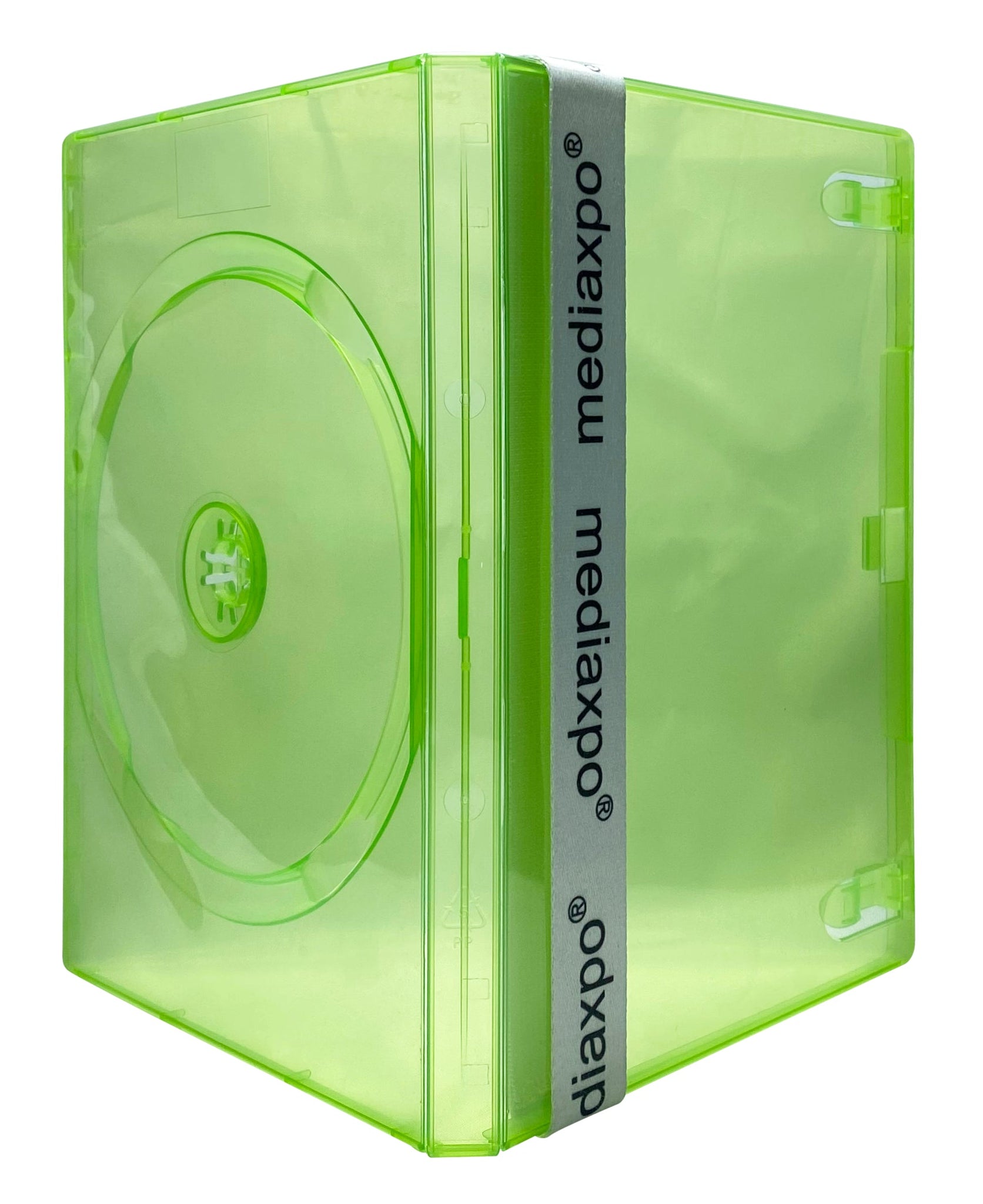 Replacement Game Cases compatible with Clear Neon Green Xbox 360 14mm ...
