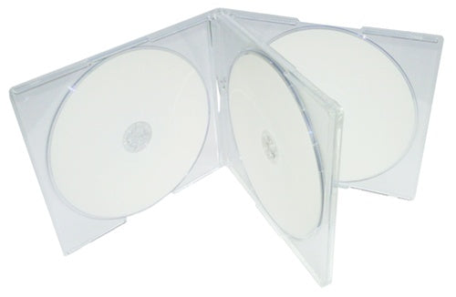 STANDARD Clear Quad 4 Disc CD Jewel Case [Discontinued] – CheckOutStore.com