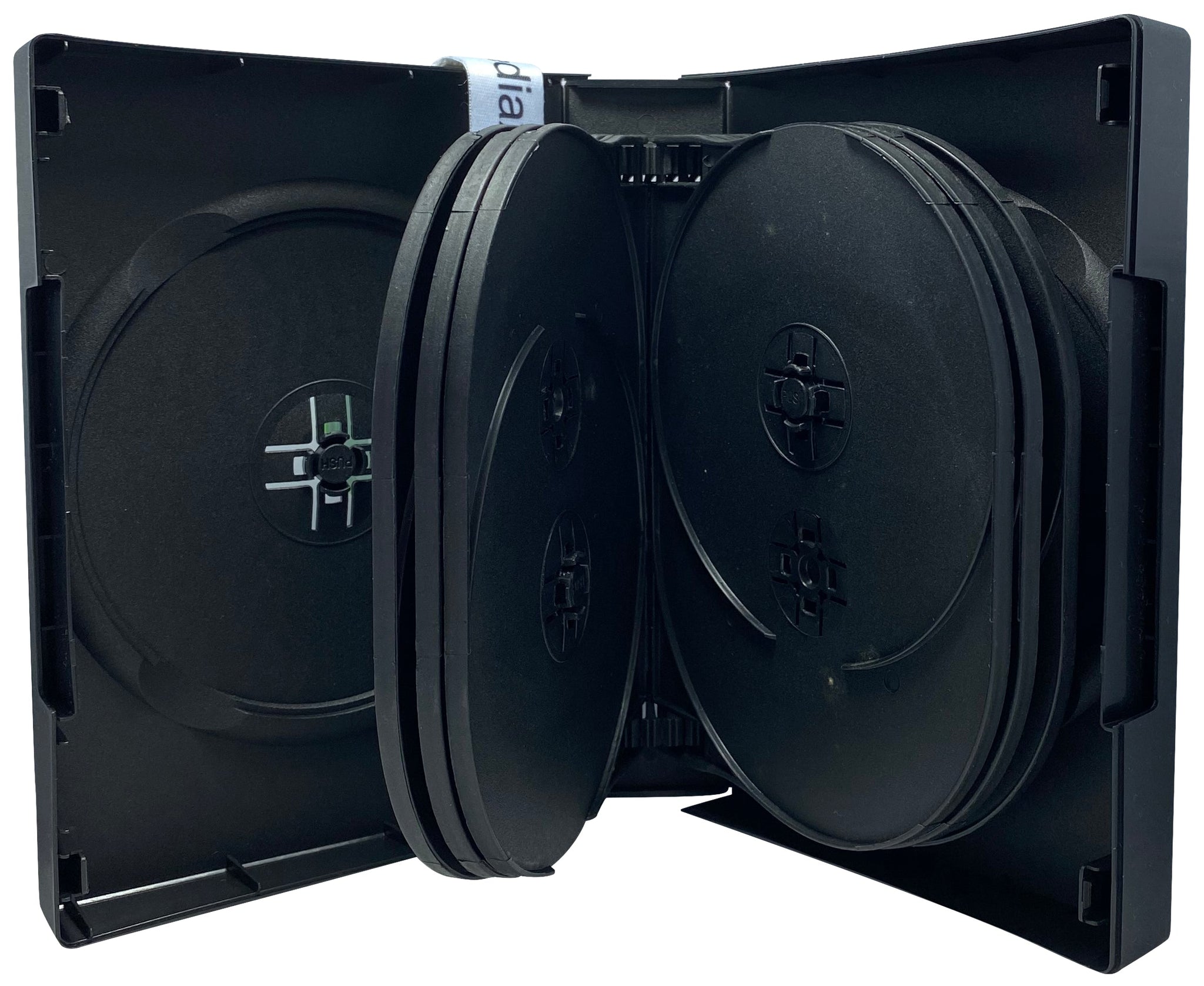 Black 14 Disc DVD Cases – CheckOutStore.com