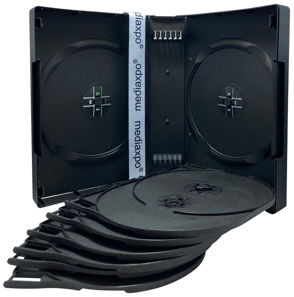 Black 14 Disc DVD Cases – CheckOutStore.com