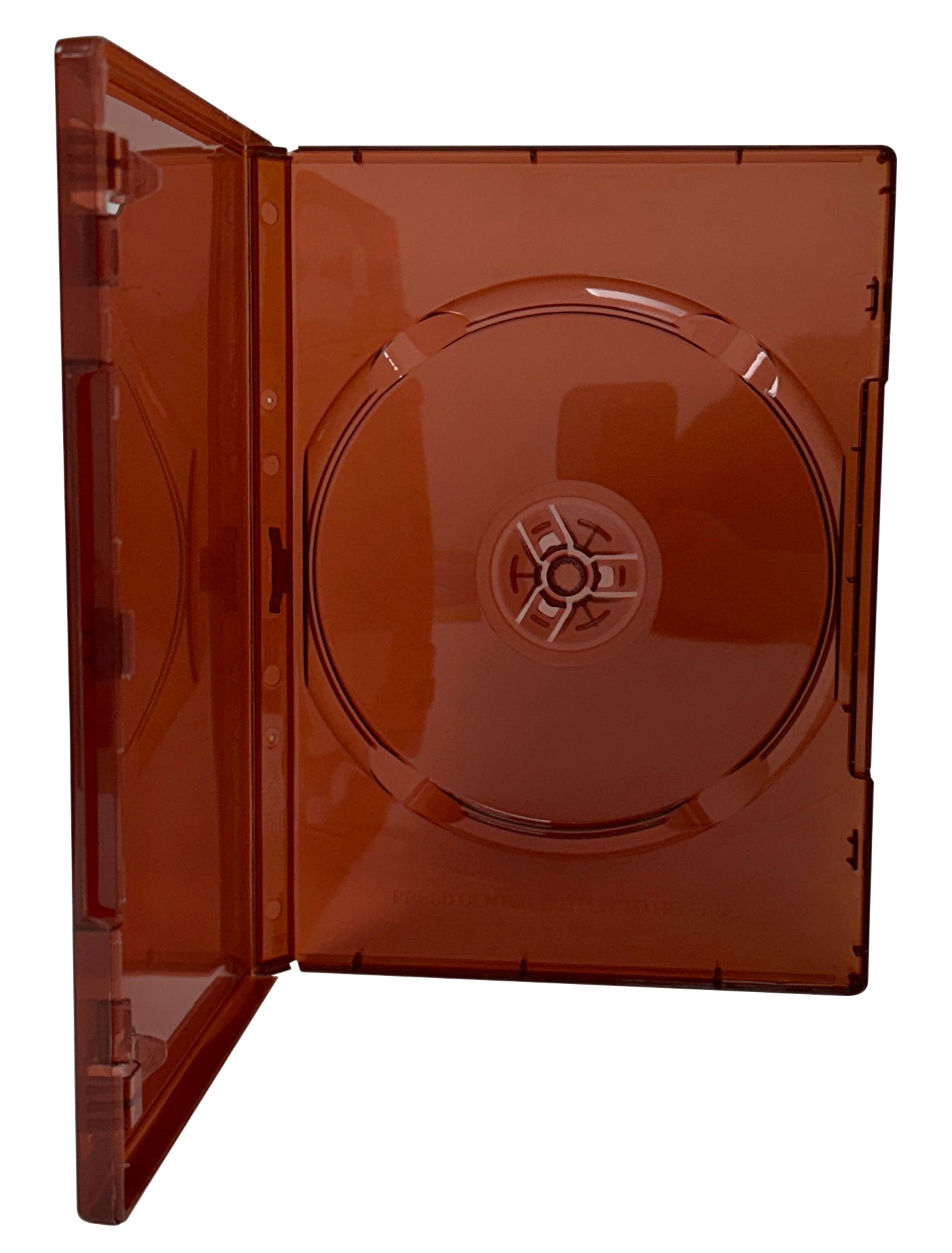 STANDARD Clear Burgundy Red Color Single DVD Cases – CheckOutStore.com