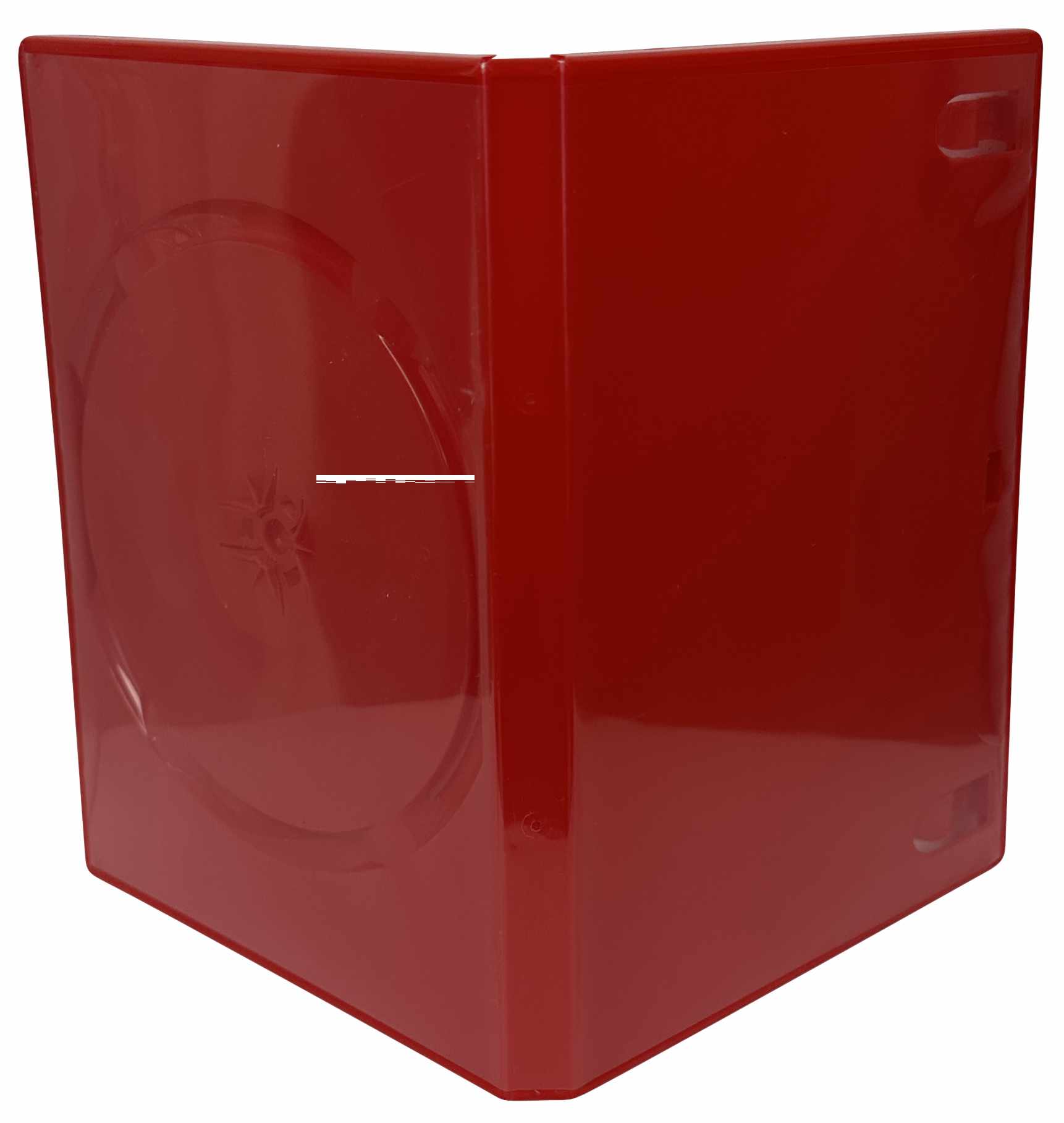 STANDARD Solid Glossy Red Color Single DVD Cases – CheckOutStore.com
