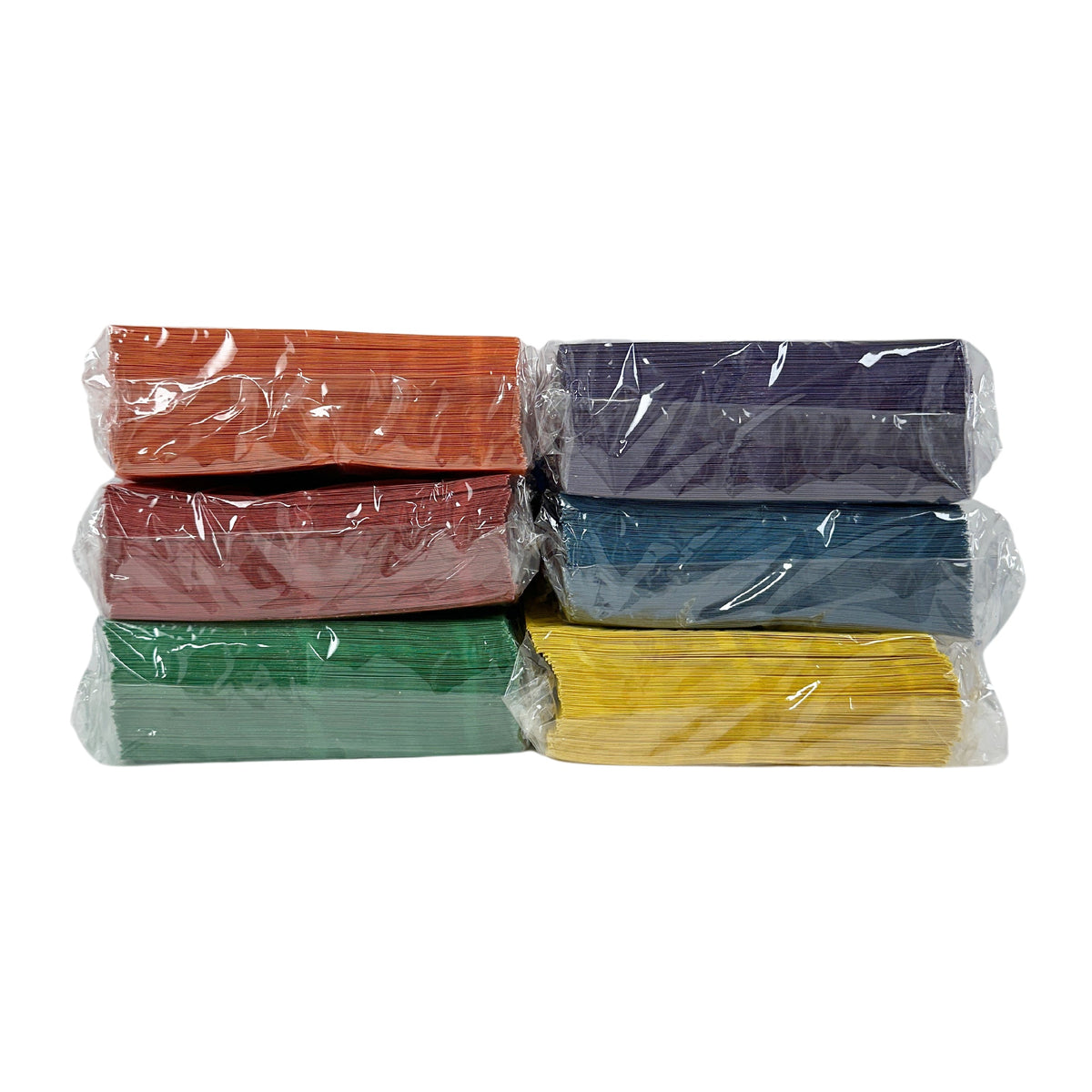 Assorted Color Paper CD Sleeves with Window & Flap – CheckOutStore.com