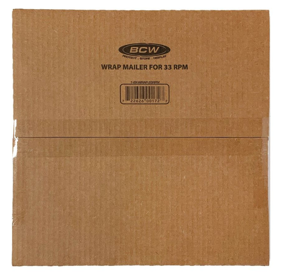 BCW Wrap Mailer for 33 RPM Record [Discontinued] – CheckOutStore.com