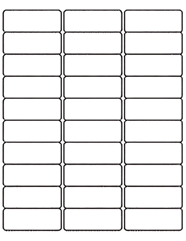 Address Labels 5160/8160 compatible (100 White Sheets 3,000 Labels) [D ...