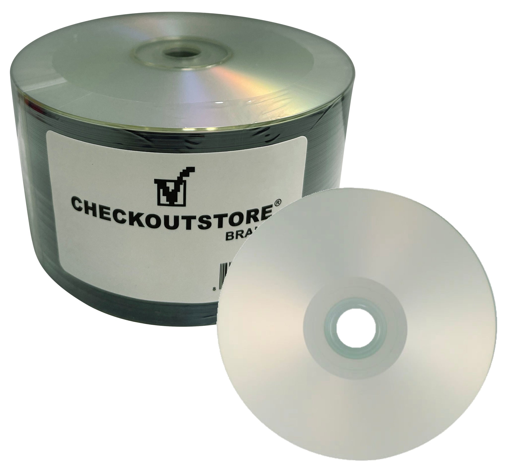 Grade A 52x CD-R 80min 700MB Silver Inkjet Hub Printable ...