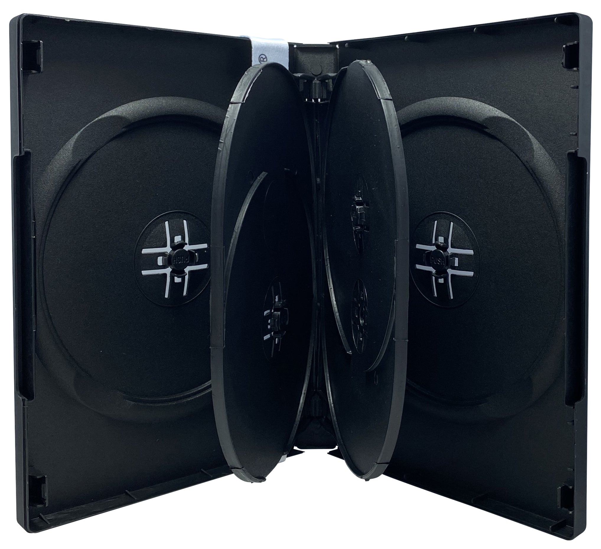 Black 5 Disc DVD Cases [Discontinued] – CheckOutStore.com