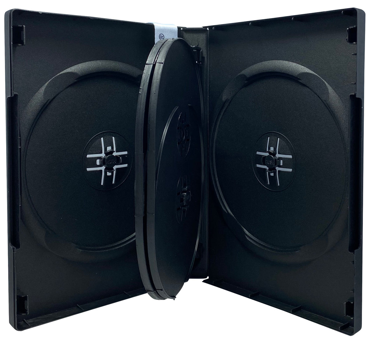 Black 5 Disc DVD Cases [Discontinued] – CheckOutStore.com