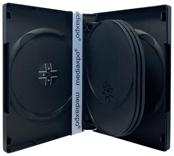 Black 7 Disc DVD Cases [Discontinued] – CheckOutStore.com