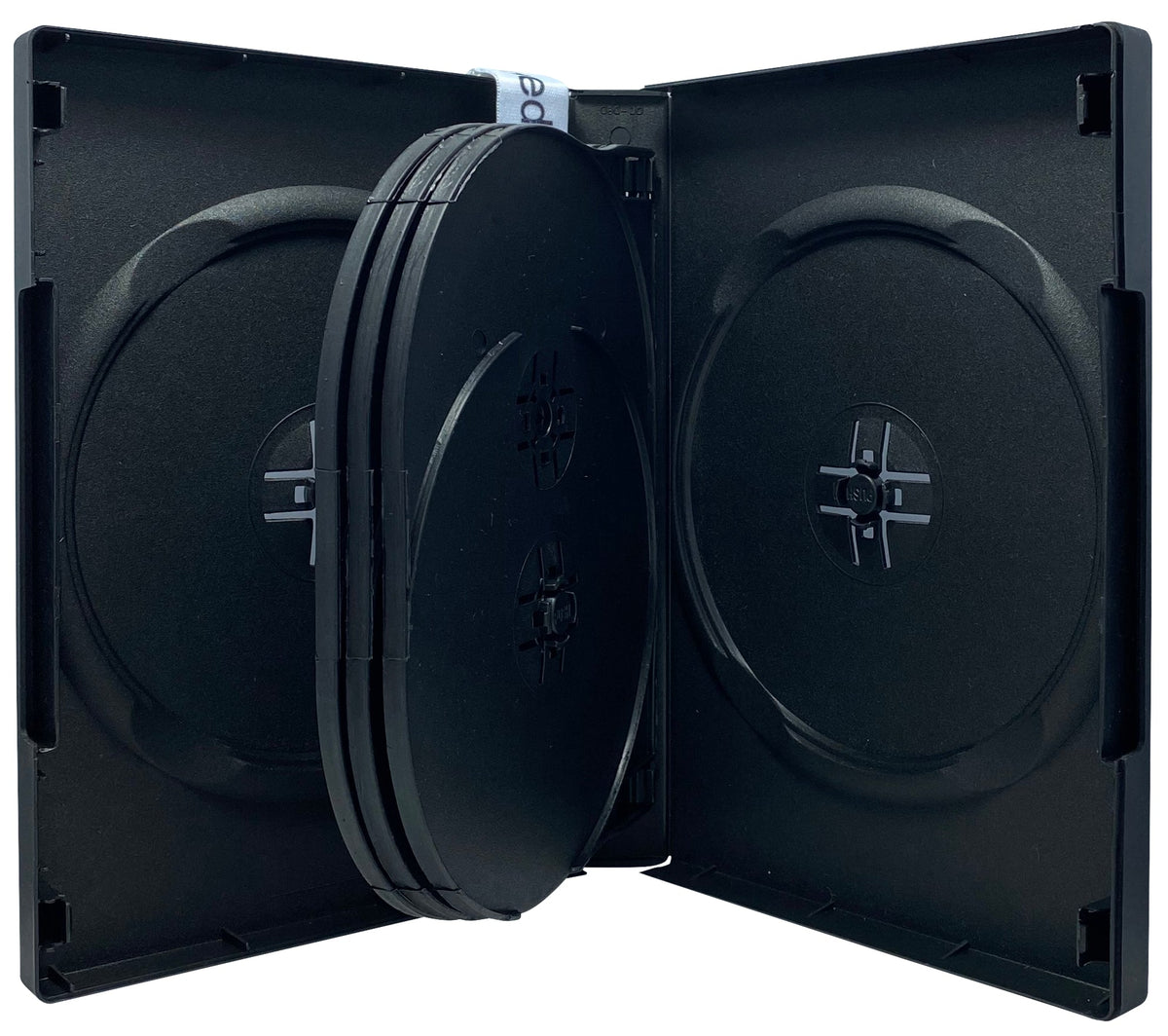 Black 7 Disc DVD Cases [Discontinued] – CheckOutStore.com