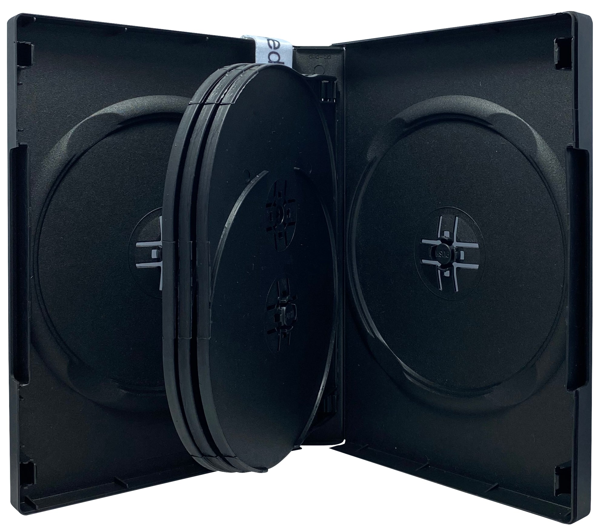 Black 7 Disc DVD Cases [Discontinued] – CheckOutStore.com