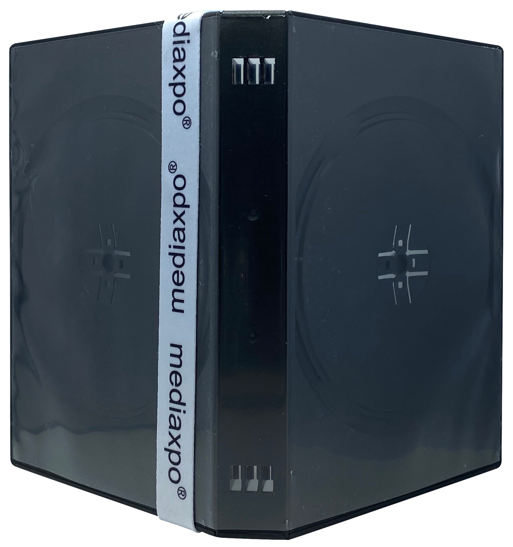 Black 7 Disc DVD Cases [Discontinued] – CheckOutStore.com