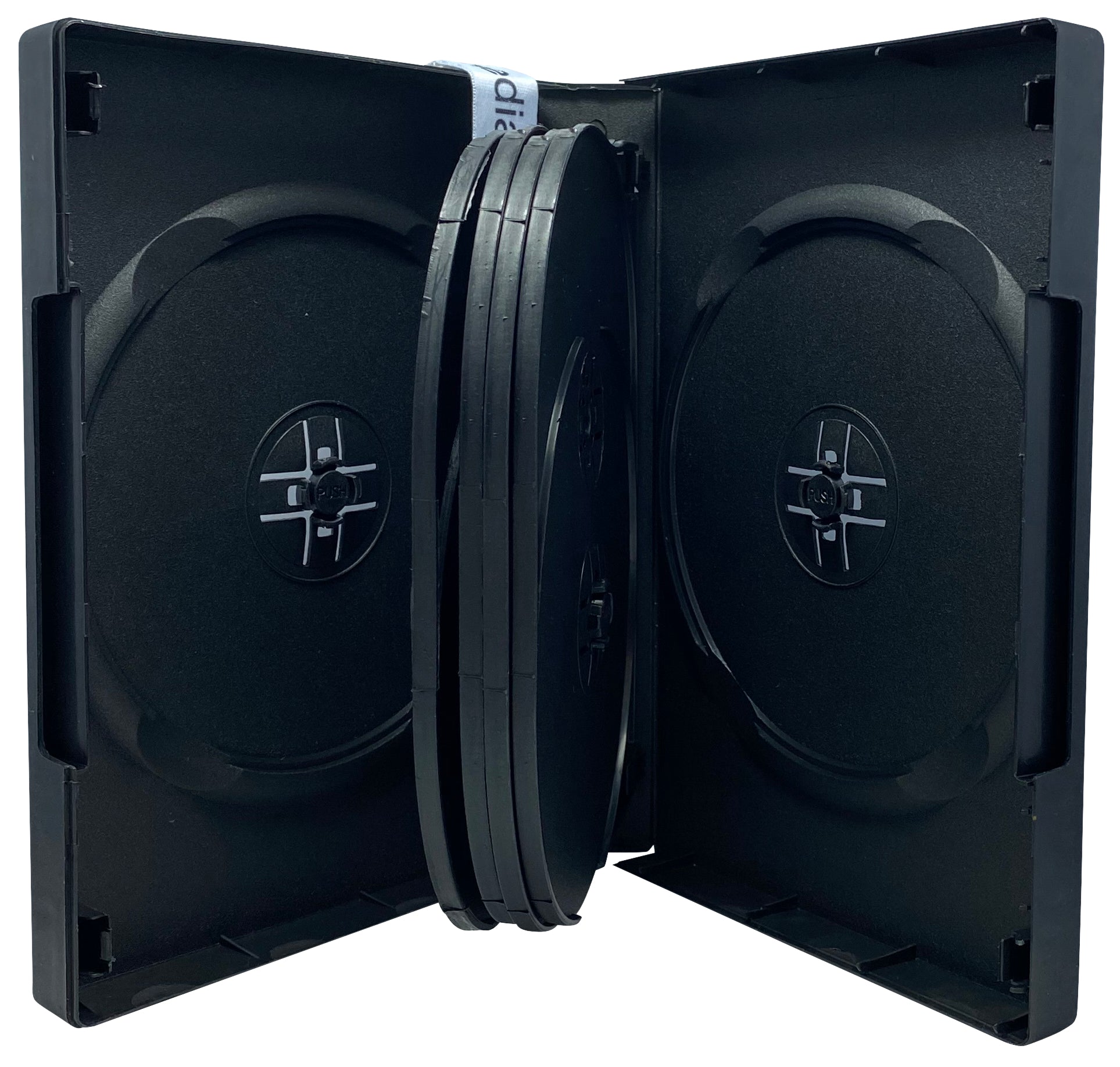 Black 9 Disc DVD Cases [Discontinued] – CheckOutStore.com
