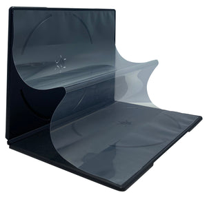 PREMIUM SLIM Black Double DVD Cases 7MM (100% New Material ...