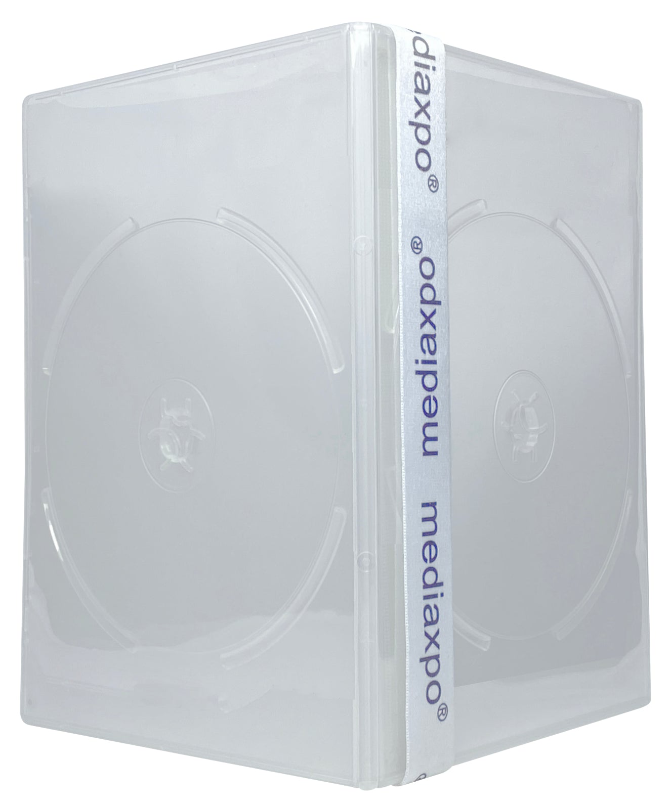 SLIM Clear Double DVD Cases 7MM – CheckOutStore.com