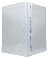 SLIM Clear Double DVD Cases 7MM – CheckOutStore.com