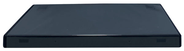 STANDARD Black Double DVD Cases with Inner Flap – CheckOutStore.com