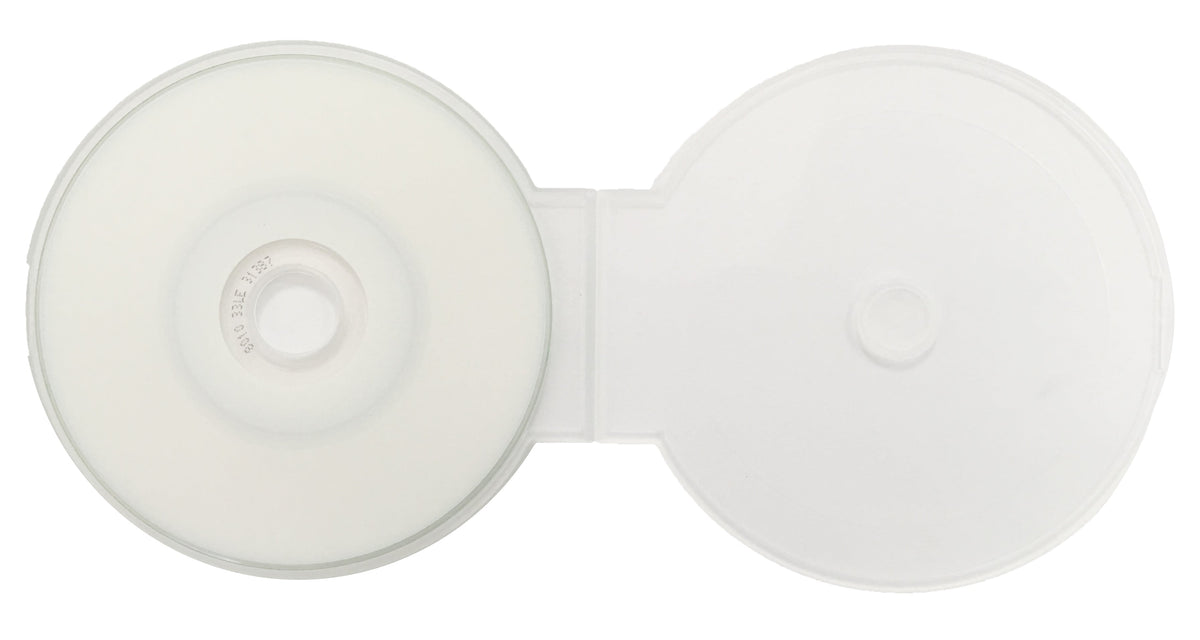 Clear MINI 8cm ClamShell CD DVD Case – CheckOutStore.com