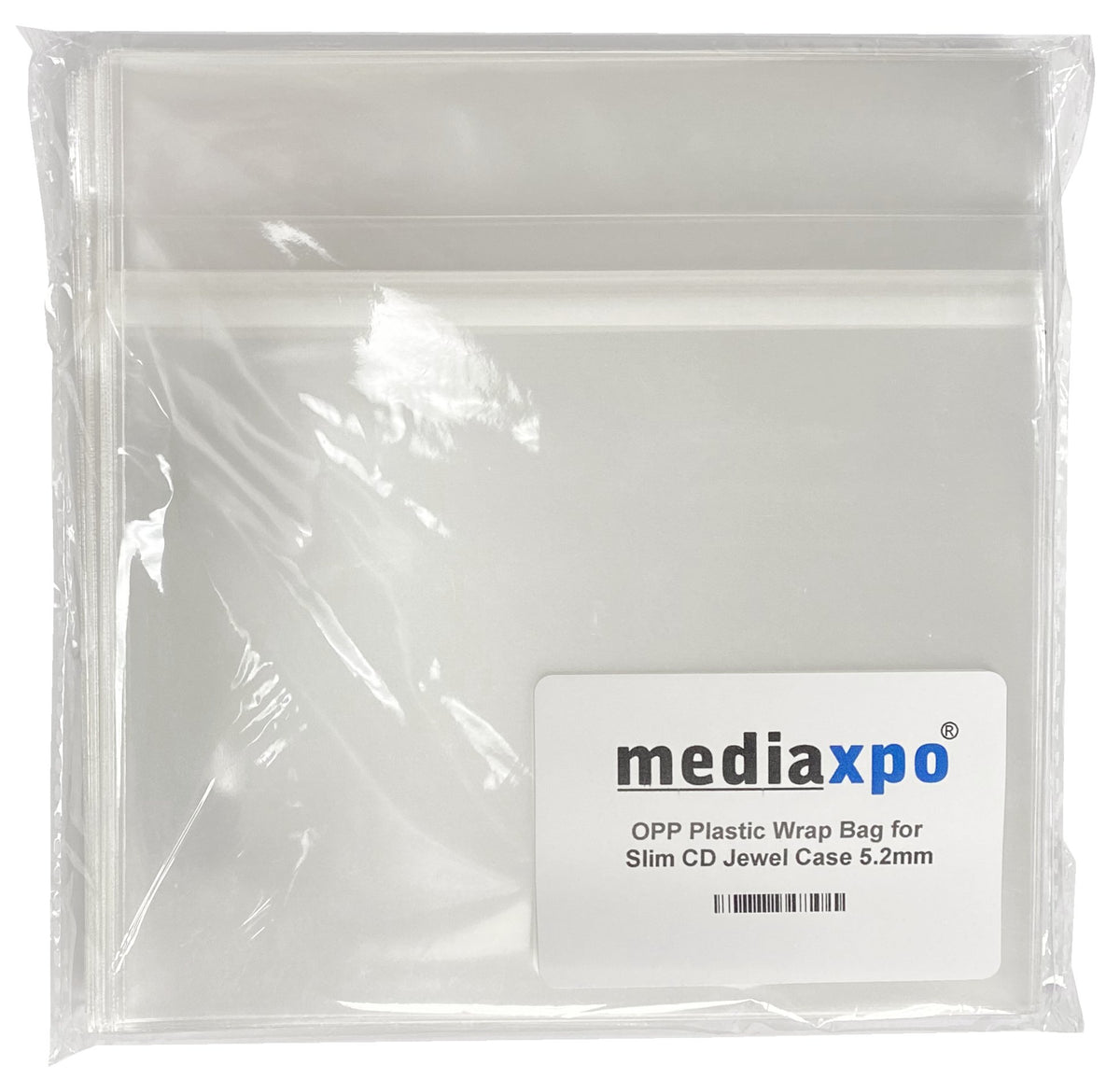 OPP Plastic Wrap Bag for Slim CD Jewel Case 5.2mm – CheckOutStore.com