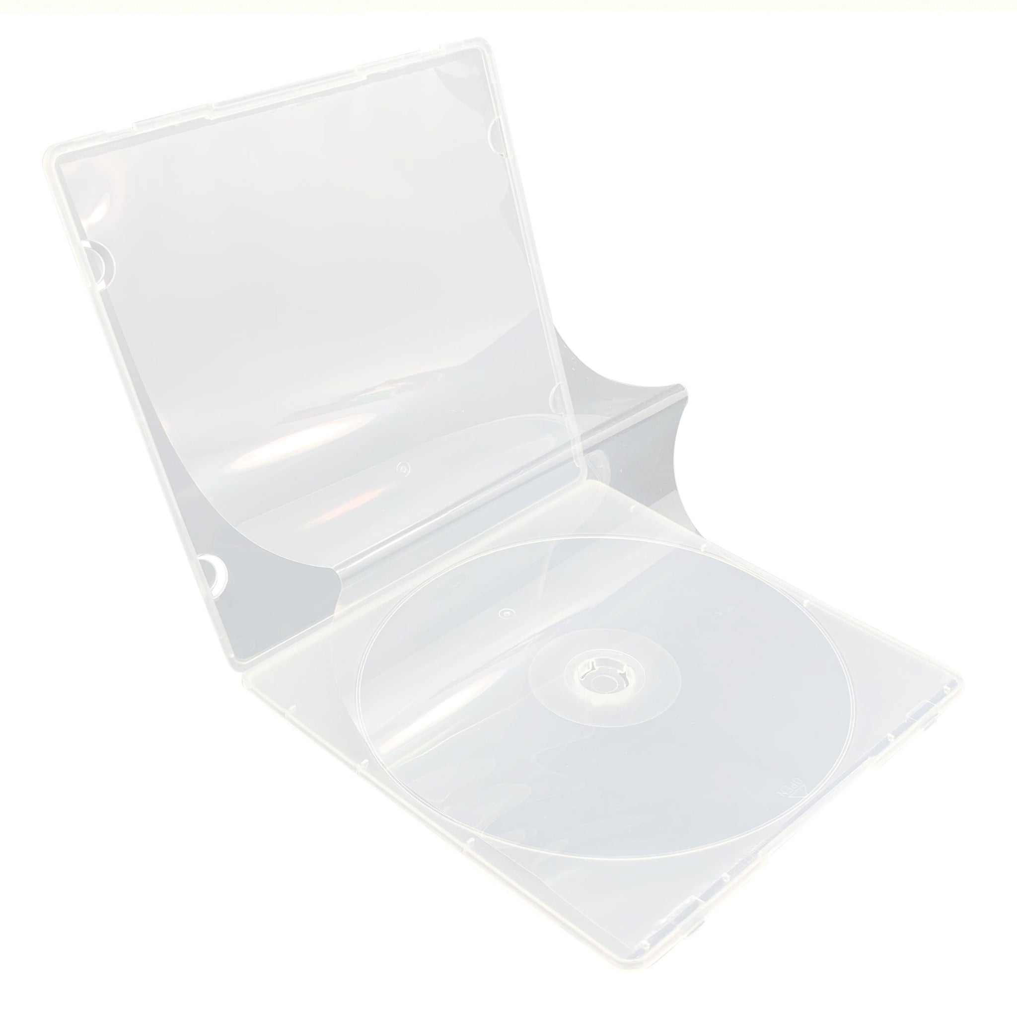 SLIM Clear Single VCD PP Poly Cases 5MM with Plastic Cover ...