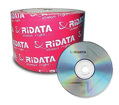 Ritek Ridata 52X CD-R 80min 700MB (Logo Top Branded) [Discontinued ...