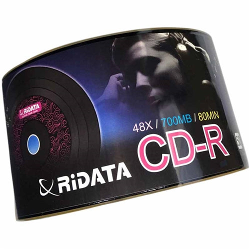 Ritek Ridata 48X Black Bottom CD-R 80min 700MB Digital Vinyl [Disconti ...