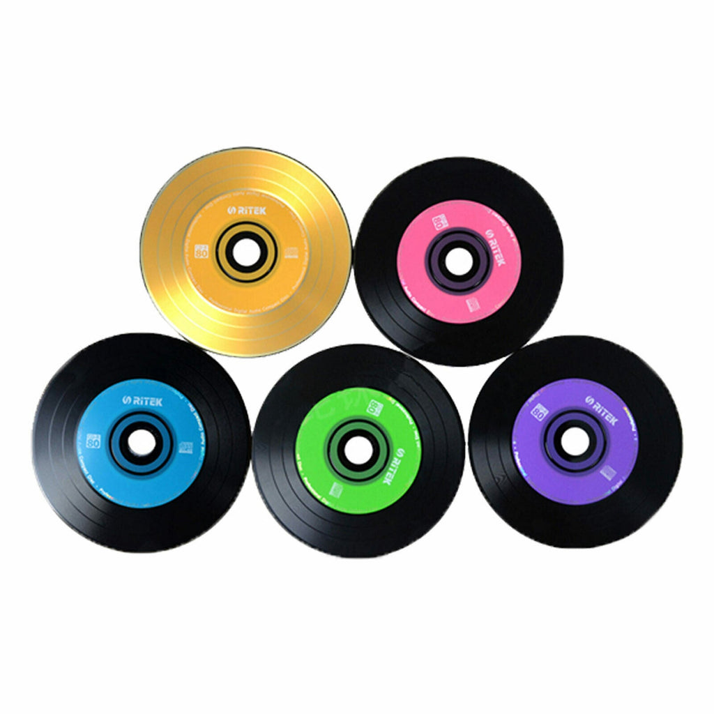 Ritek Ridata 52X CD-R 80min 700MB Color Digital Vinyl [Discontinued ...